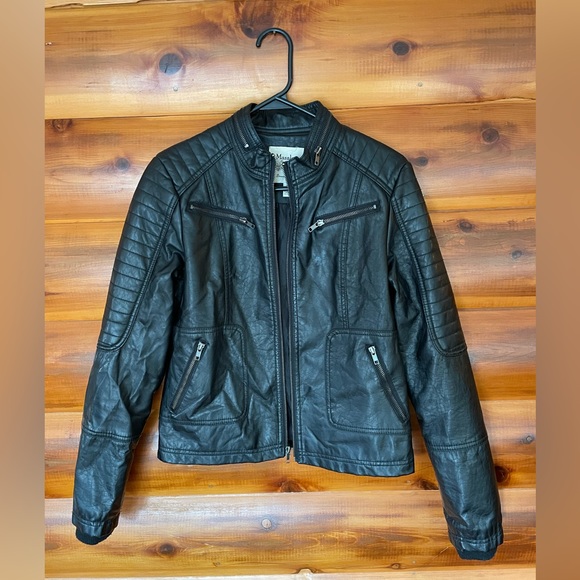 Maralyn & Me | Jackets & Coats | Maralyn Me Leather Jacket | Poshmark